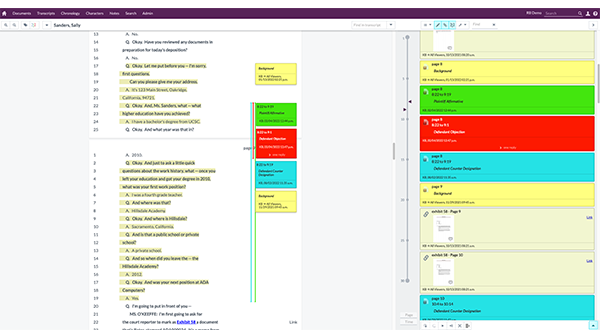 Enhancements in transcript management technology